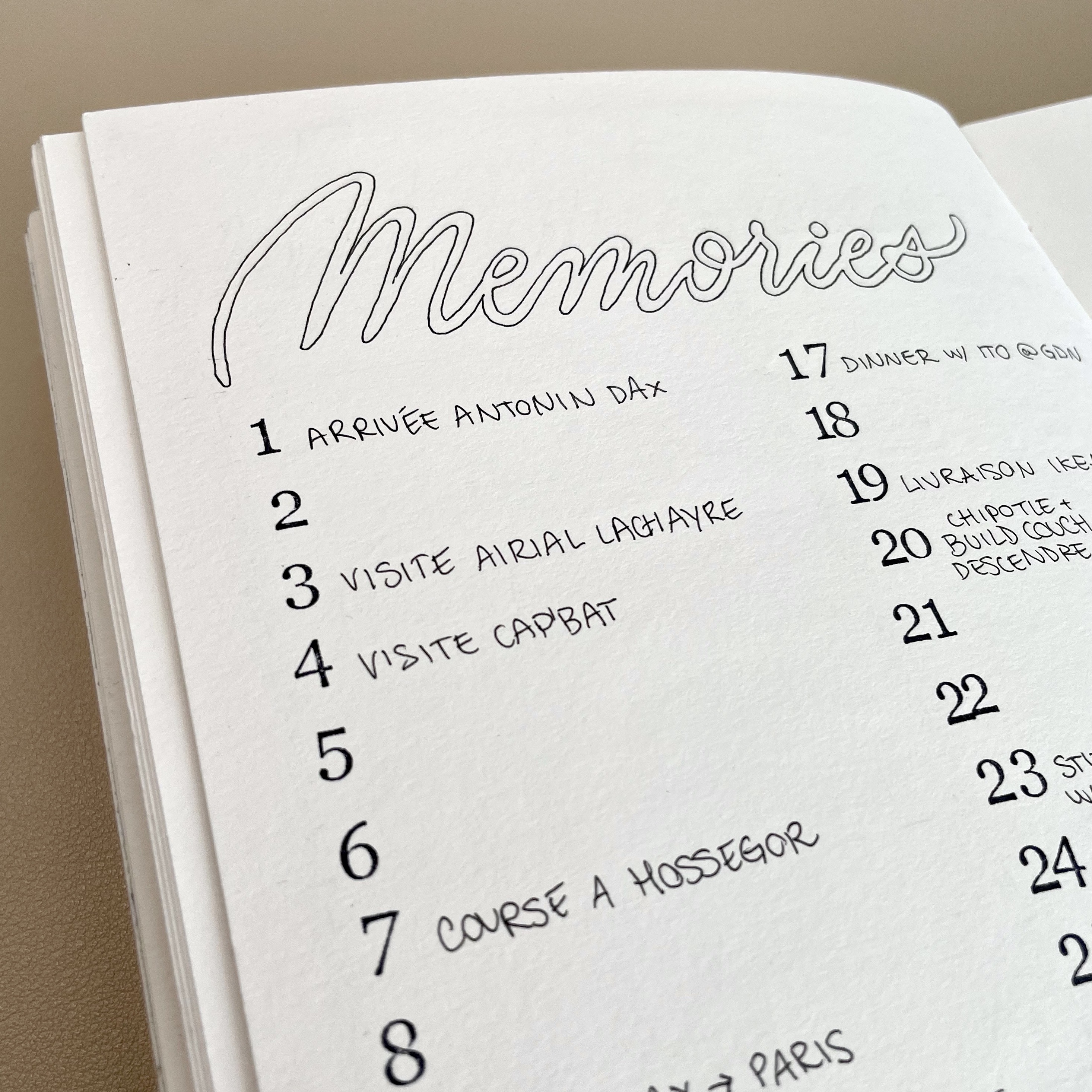 8 easy header ideas for your bullet journal – Petites Pensées Papeterie